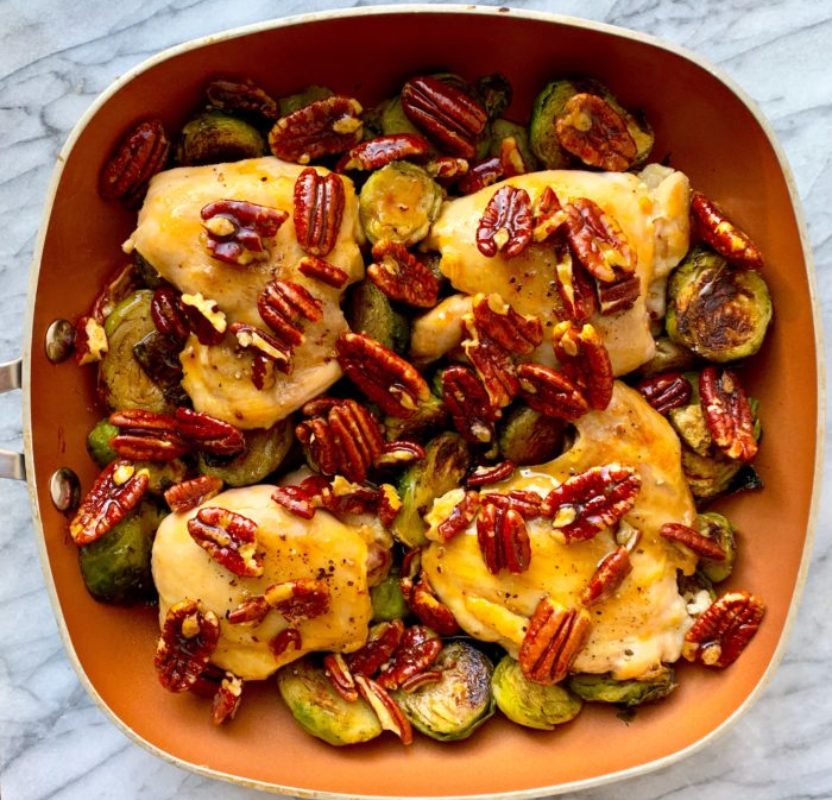 MAPLE PECAN CHICKEN THIGHS – Organically Addison
