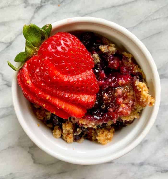 RASPBERRY BLUEBERRY CRISP - Organically Addison