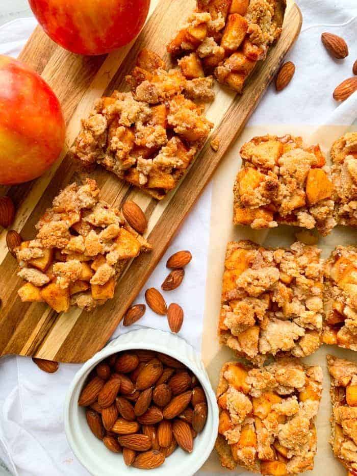 PALEO APPLE PIE BARS - Organically Addison