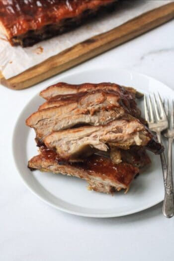 Whole30 BBQ Ribs in the Oven - Organically Addison