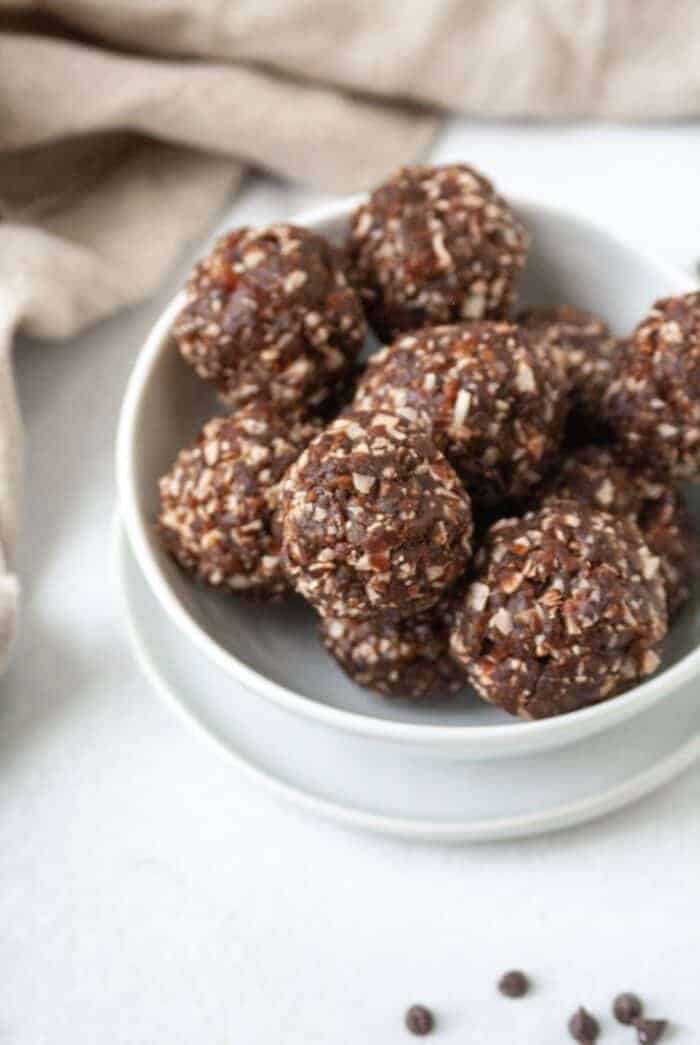 PALEO VEGAN ALMOND JOY BITES - Organically Addison