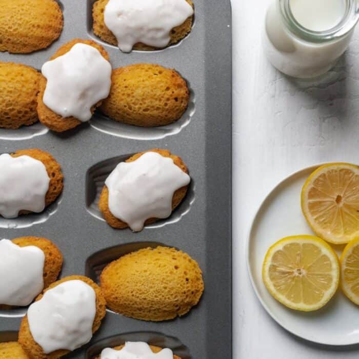 Gluten Free Lemon Madeleines - Organically Addison