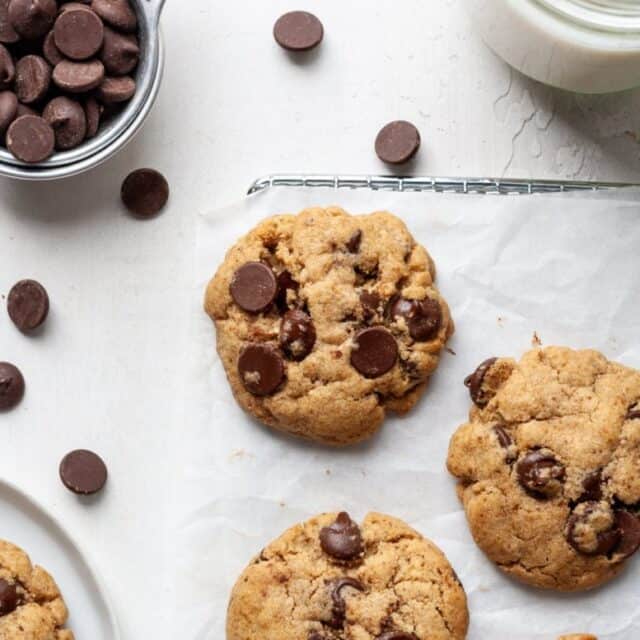 Cassava Flour Cookies (Nut Free & Paleo) - Organically Addison