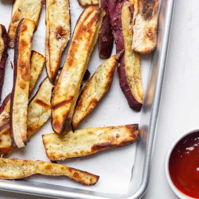 Japanese Sweet Potato Fries - Organically Addison