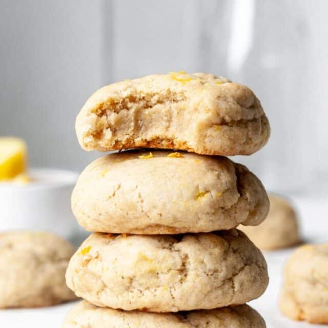 Vegan Lemon Cookies - Organically Addison