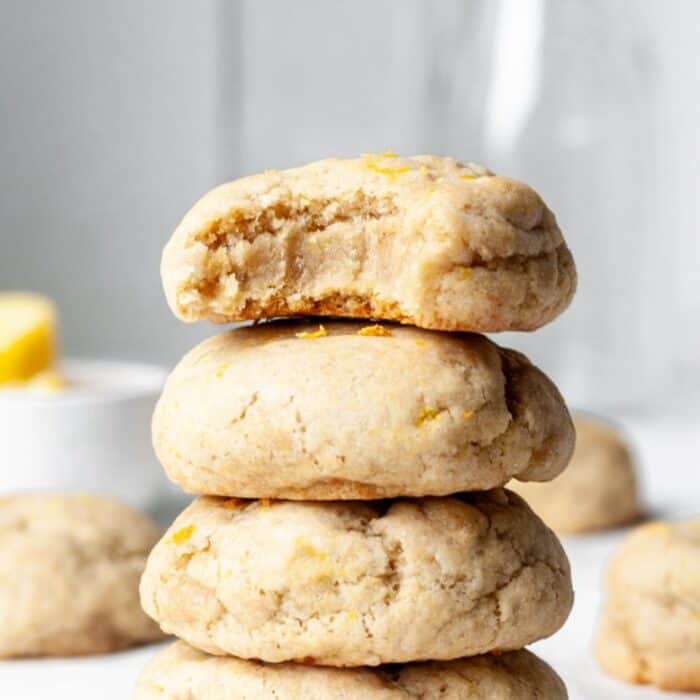 Vegan Lemon Cookies - Organically Addison