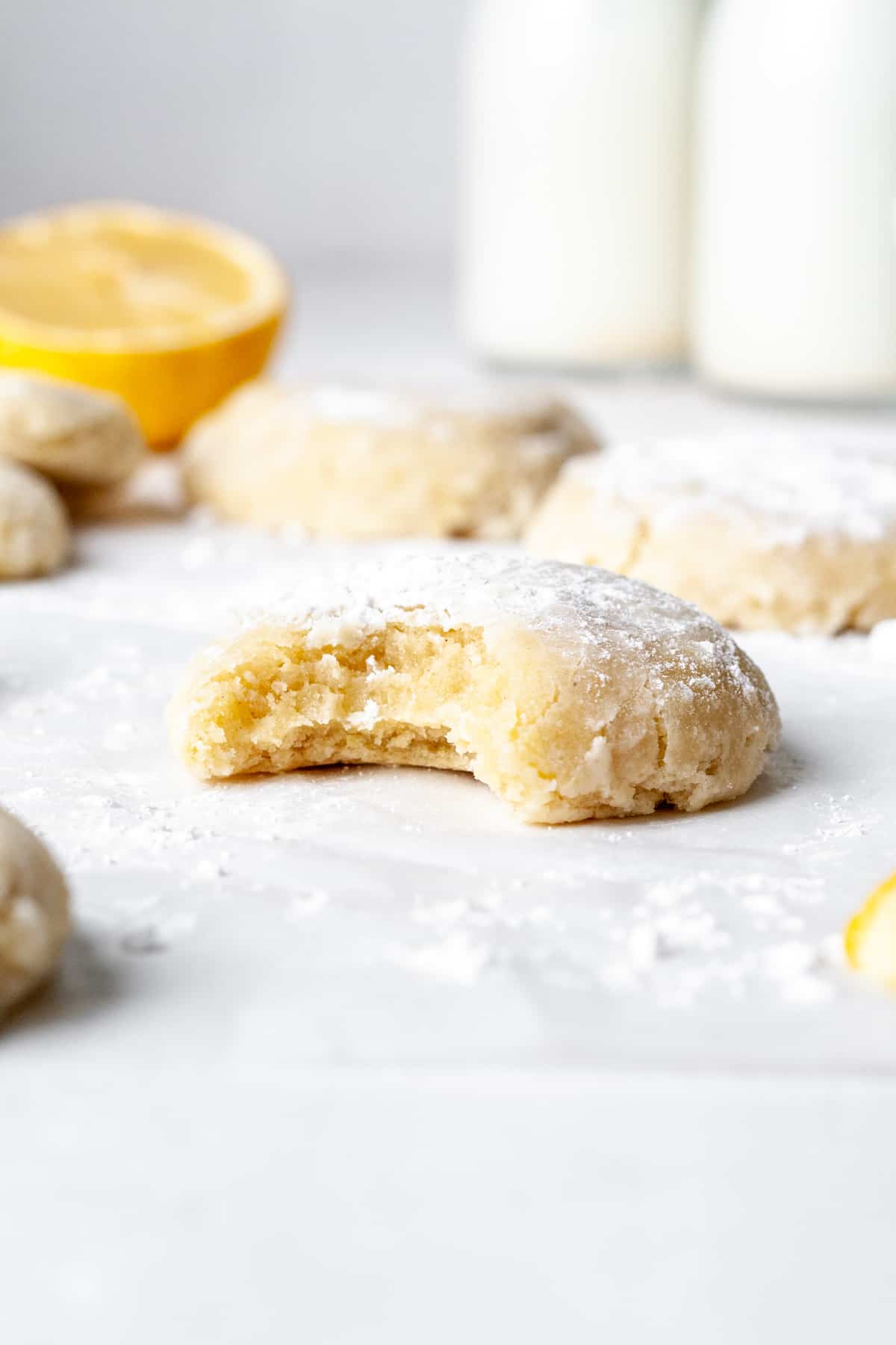 Gluten Free Lemon Cookies - Organically Addison