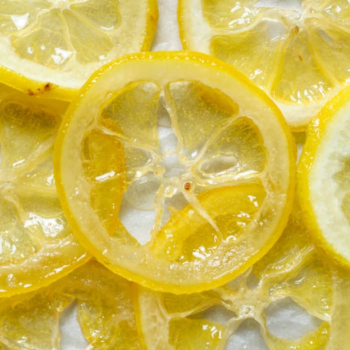 Candied Lemon Slices - Organically Addison