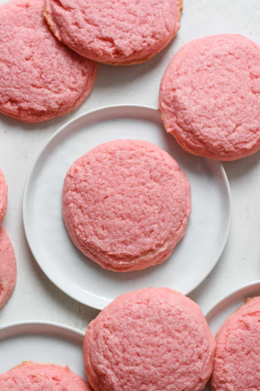 Pink Sugar Cookies - Organically Addison