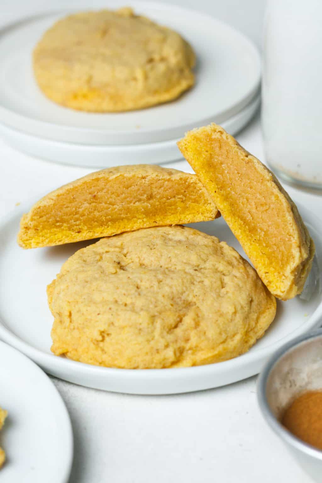 Pumpkin Sugar Cookies - Organically Addison
