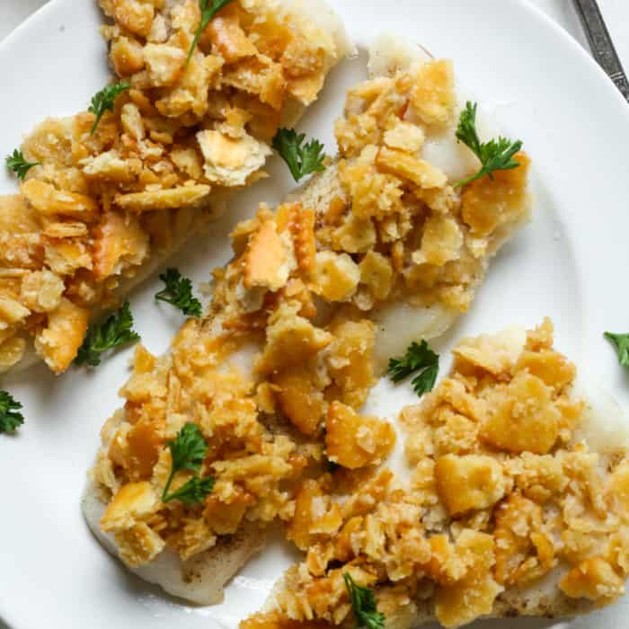 Baked Haddock Recipe - Organically Addison