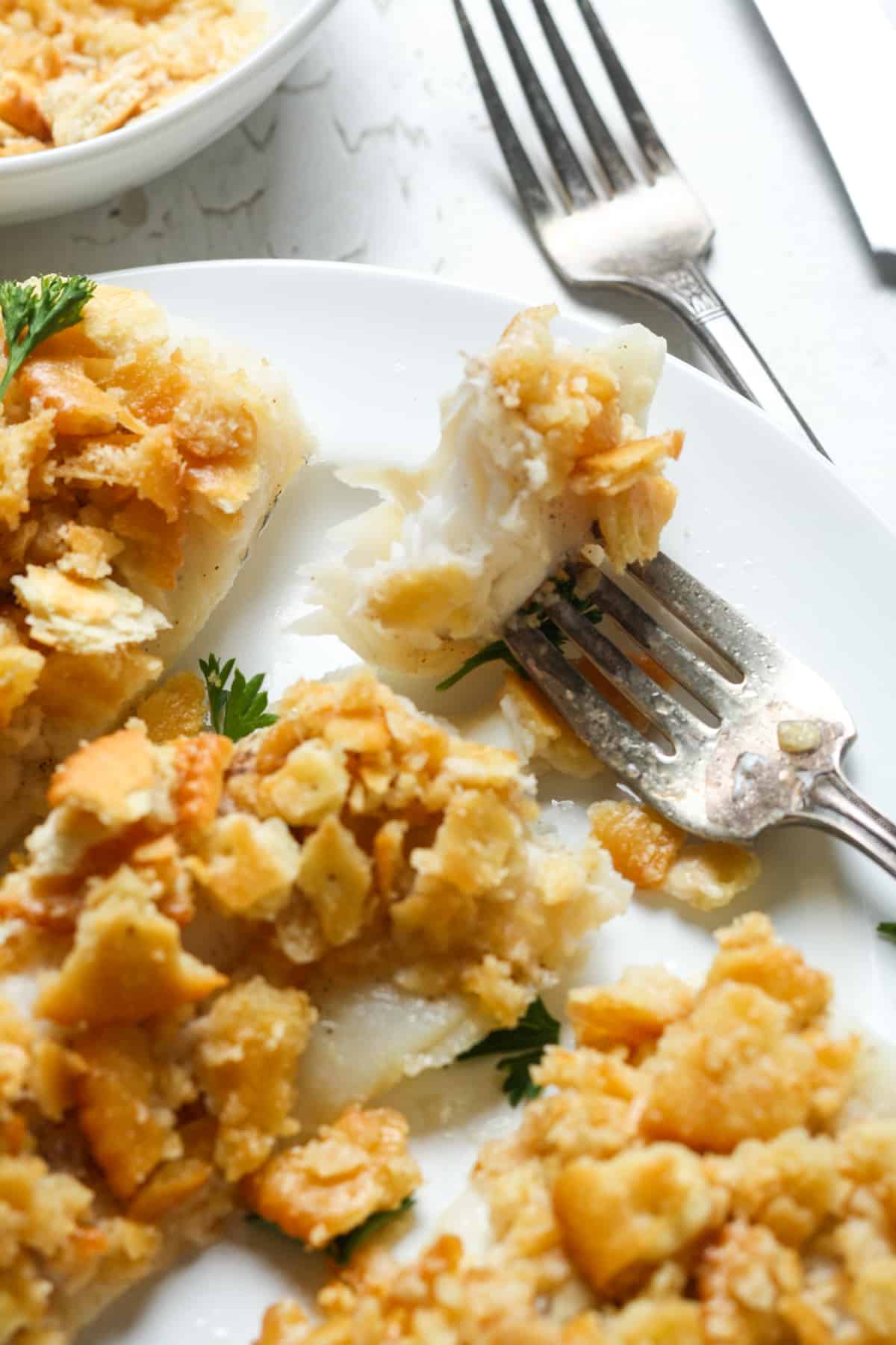 Baked Haddock Recipe - Organically Addison