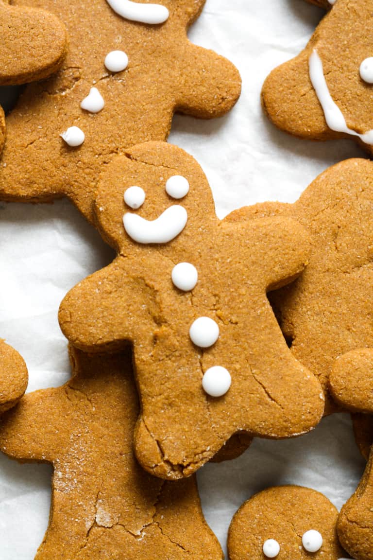 Vegan Gingerbread Cookies - Organically Addison