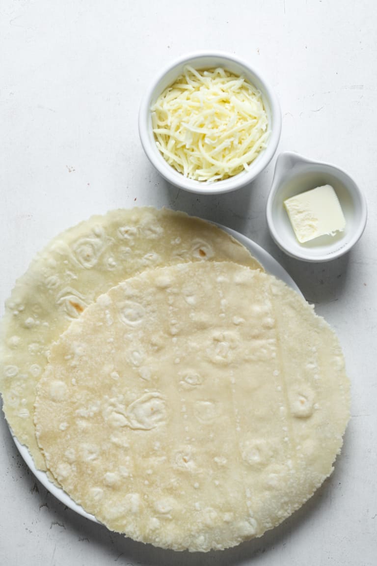 Cheese Quesadilla Recipe - Organically Addison
