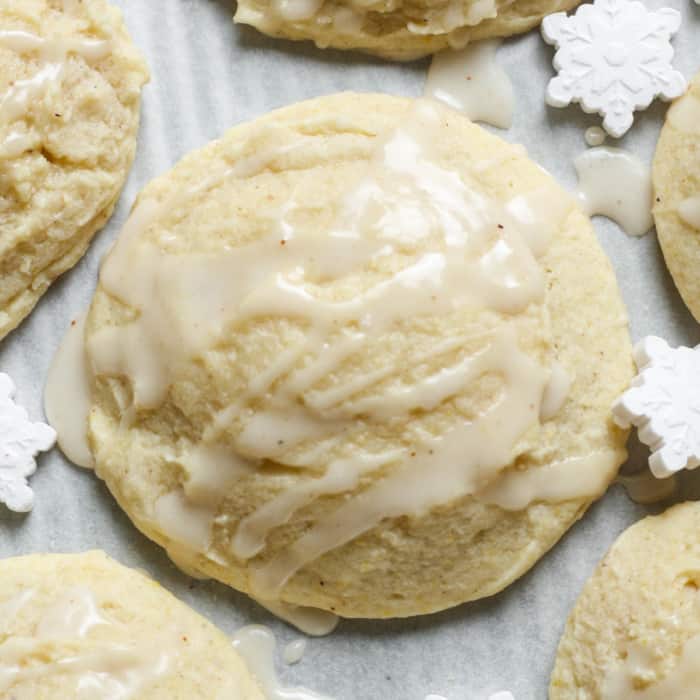 Eggnog Cookies Organically Addison