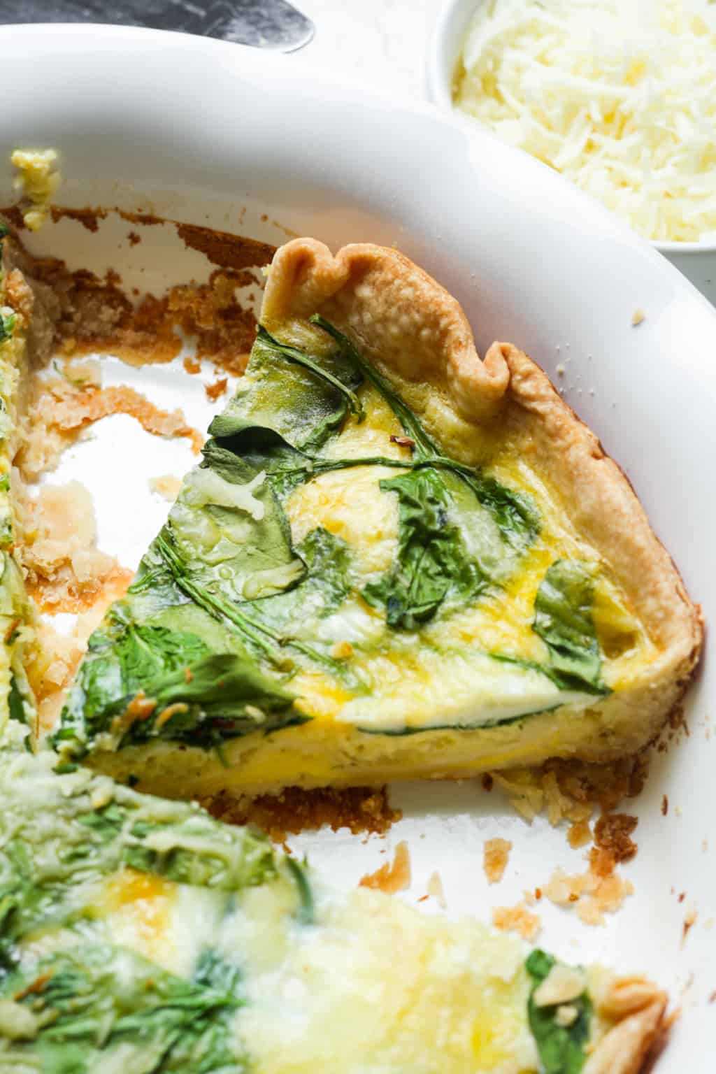 Quiche Florentine - Organically Addison