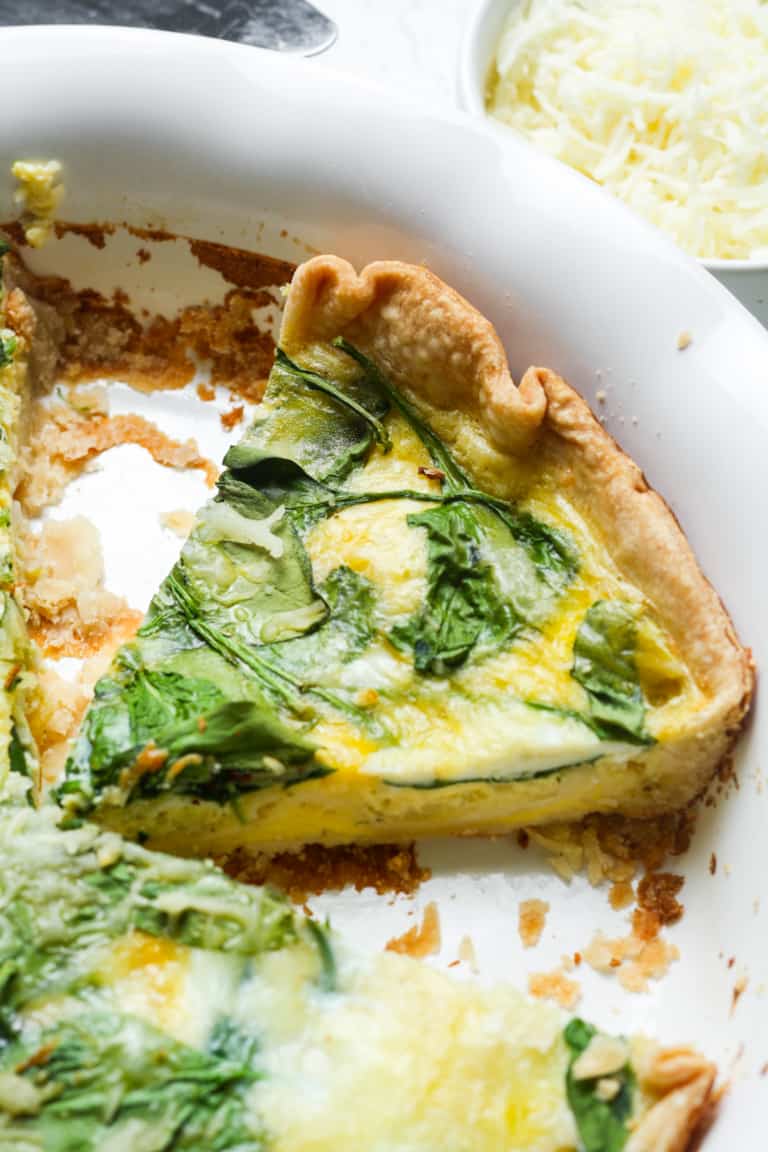 Quiche Florentine - Organically Addison