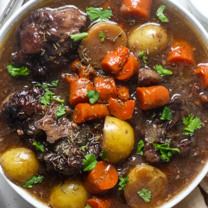 Oxtail Stew Recipe - Organically Addison
