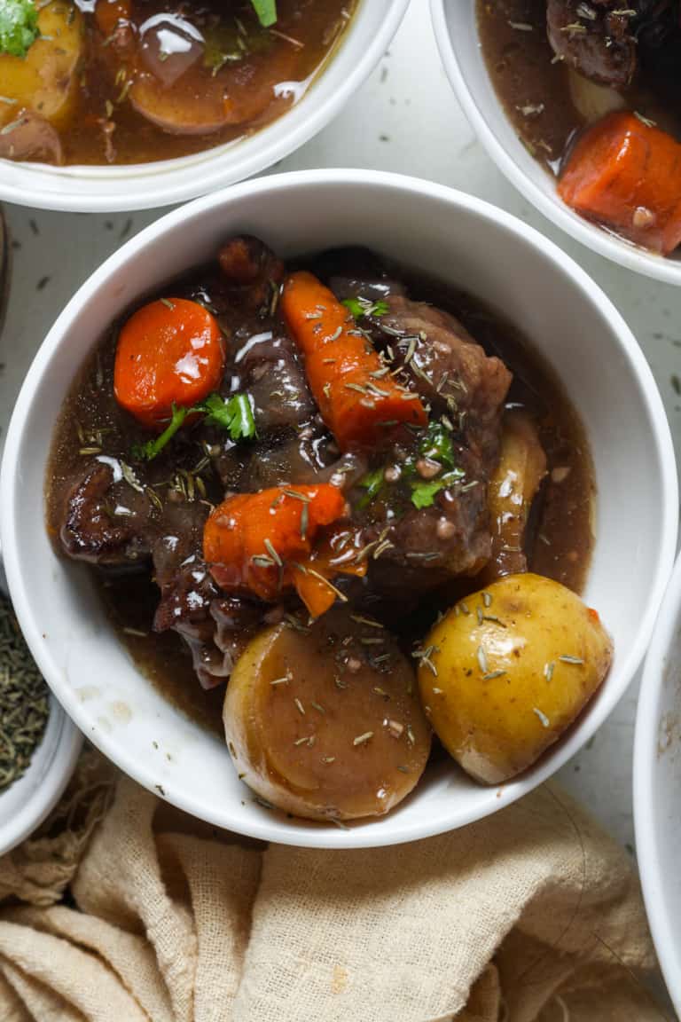 Oxtail Stew Recipe - Organically Addison
