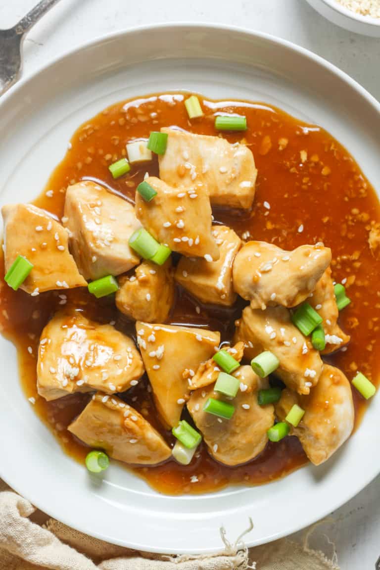Chinese Garlic Chicken - Organically Addison