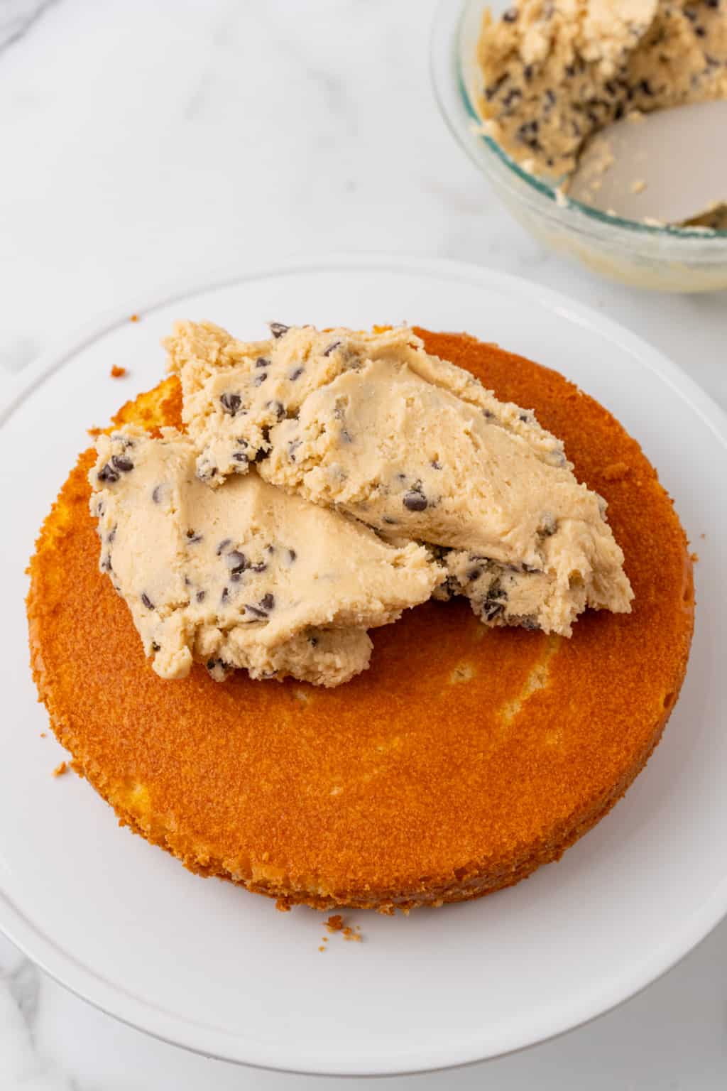 Cookie Dough Cake - Organically Addison