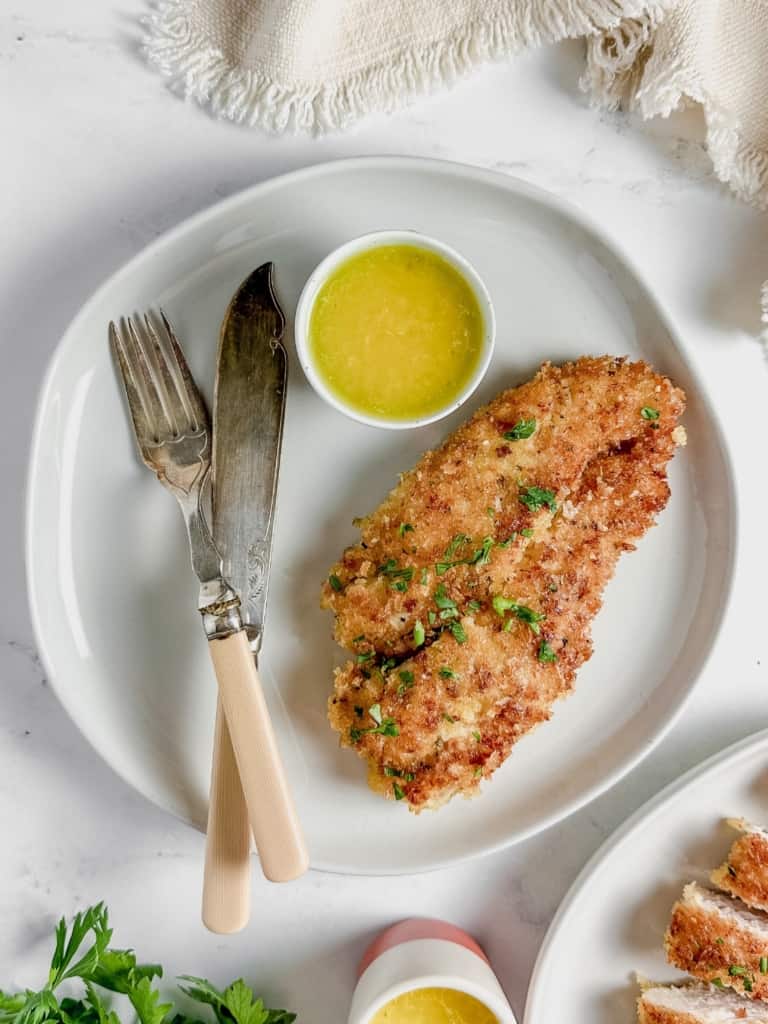 Parmesan Crusted Chicken - Organically Addison