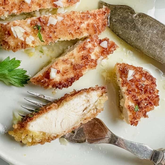 Parmesan Crusted Chicken - Organically Addison