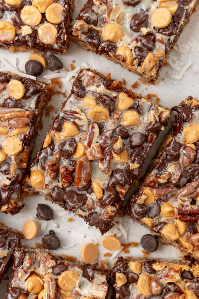 7 Layer Bars (Magic Cookie Bars) - Organically Addison