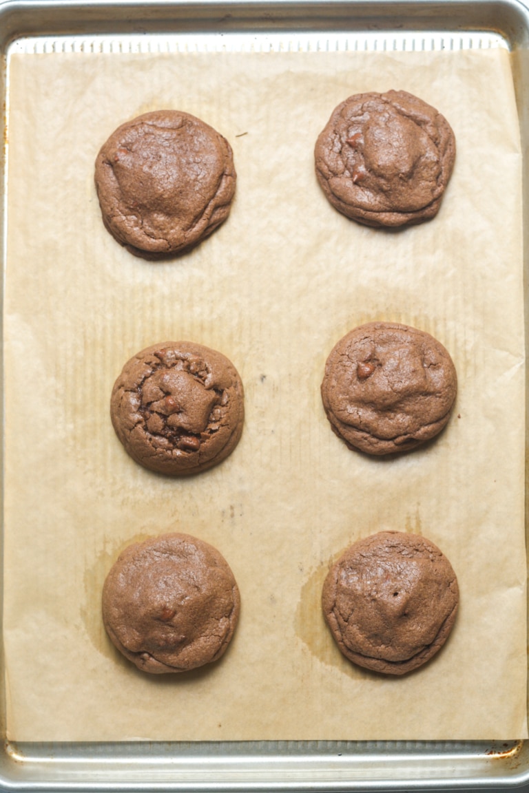 Chocolate Cheesecake Cookies - Organically Addison