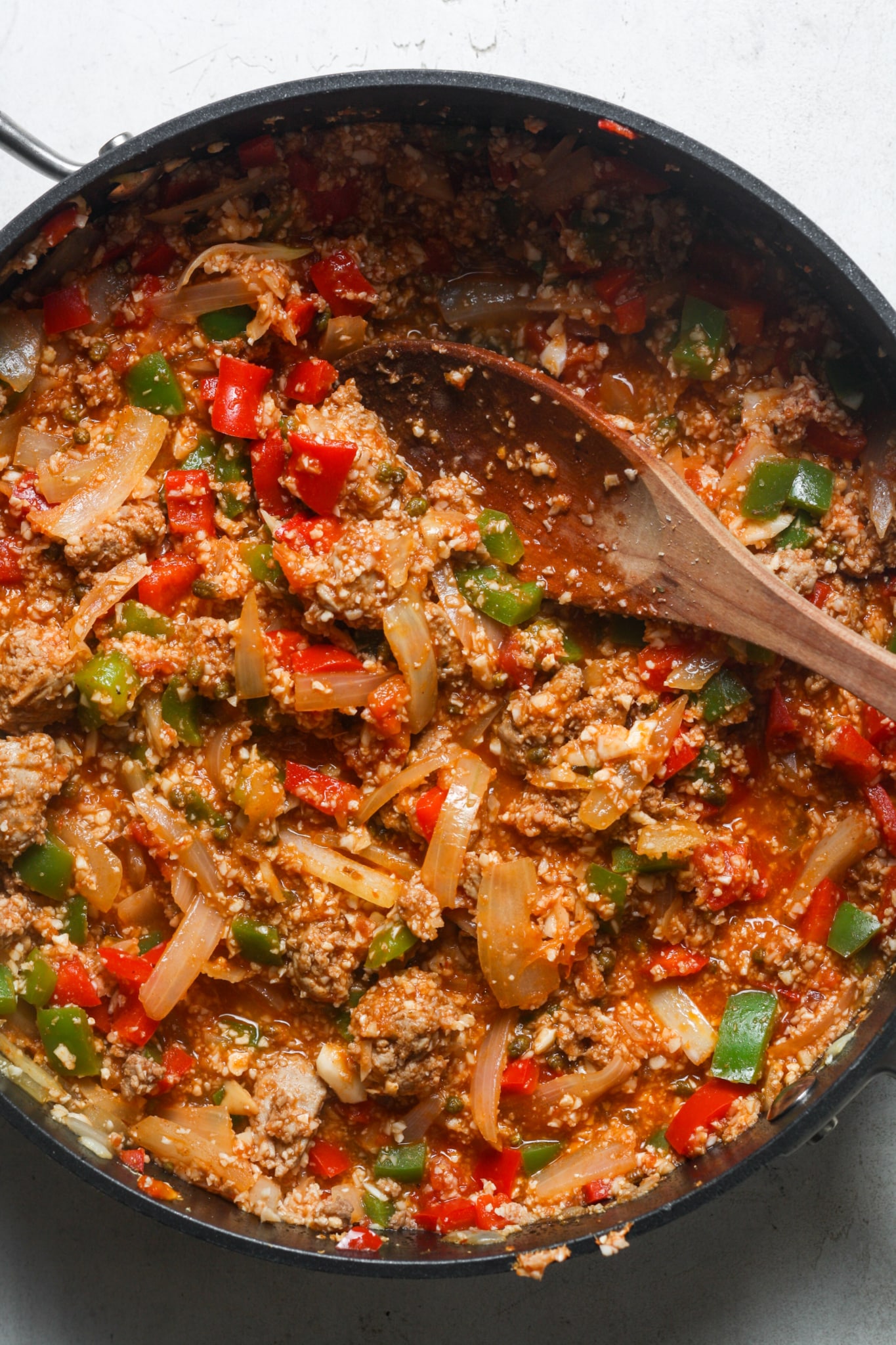 Deconstructed Stuffed Peppers - Organically Addison