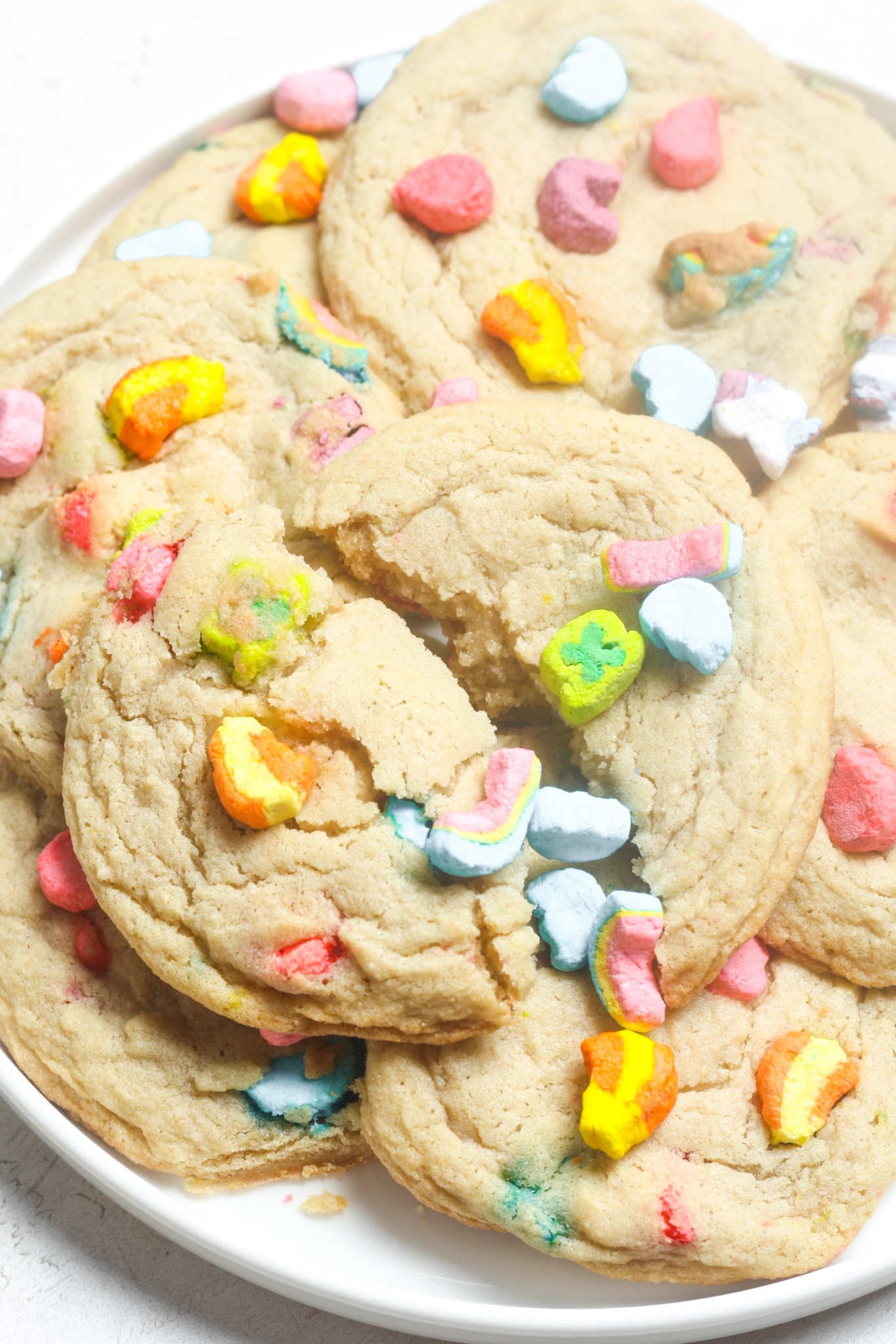 Lucky Charms Cookies - Organically Addison