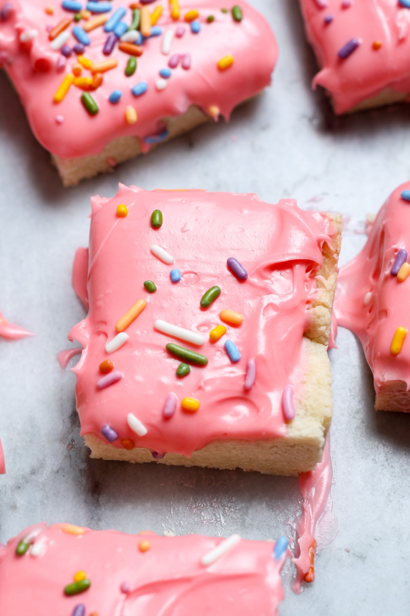 Sugar Cookie Bars - Organically Addison
