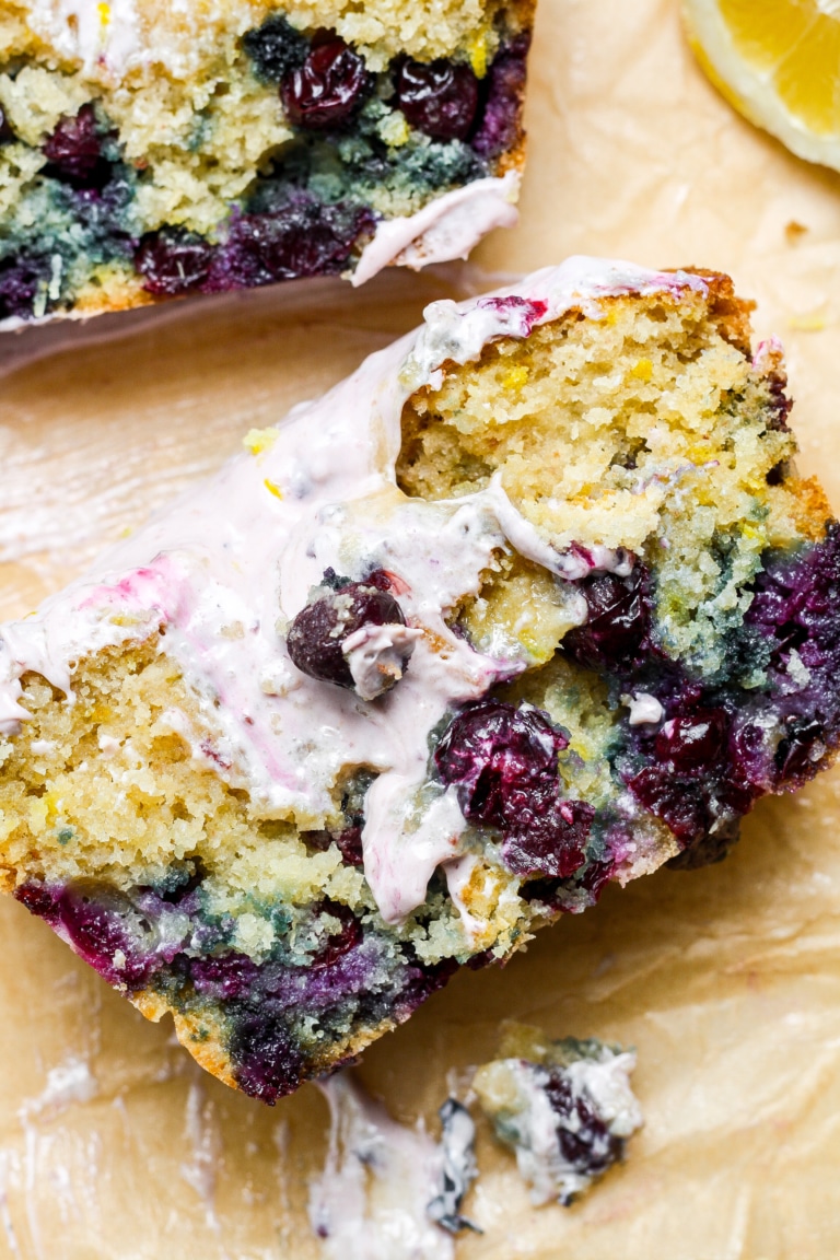 Lemon Blueberry Bread - Organically Addison