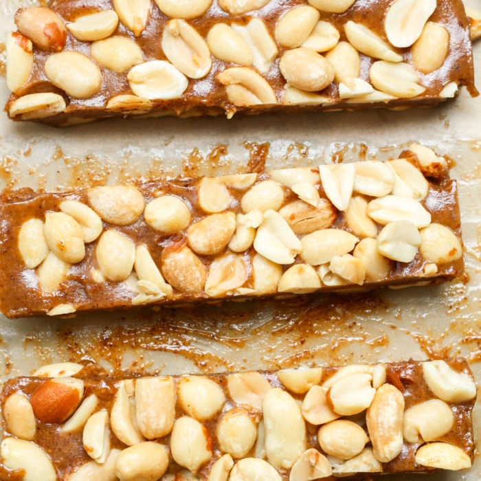 Homemade Payday Bars - Organically Addison