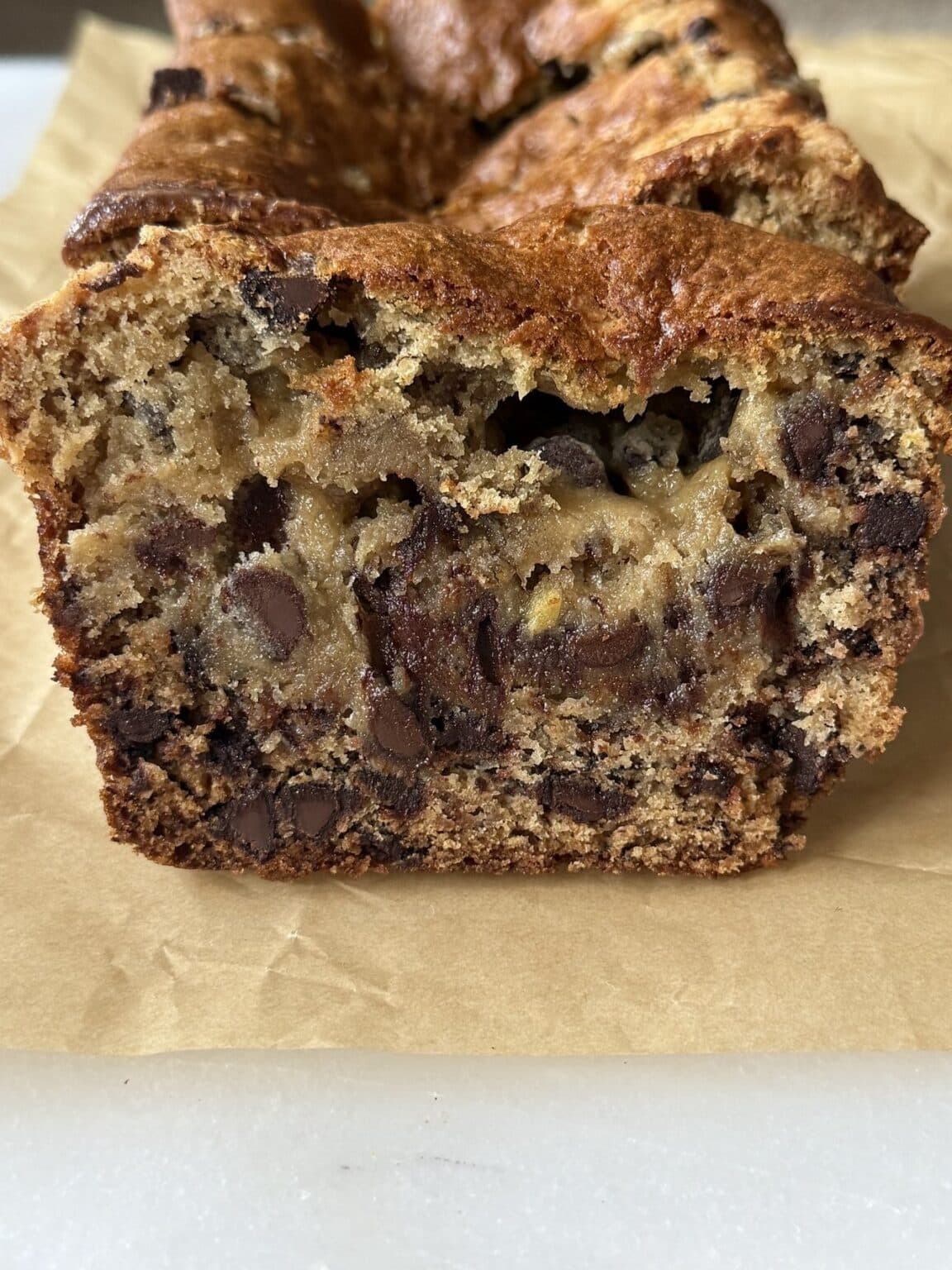 Cookie Dough Banana Bread - Organically Addison